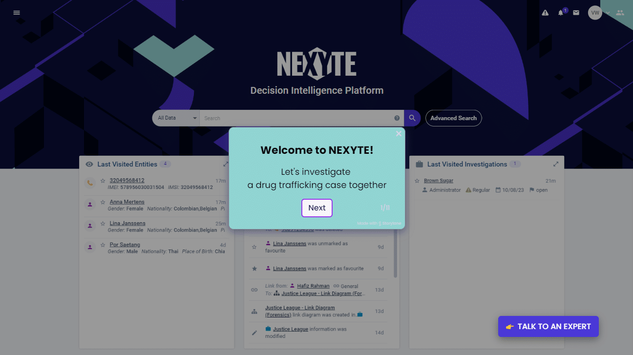 Interactive Demos | Cognyte